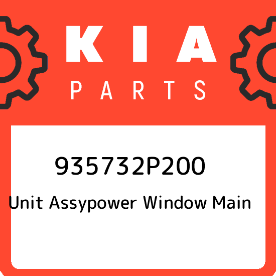 935732P200 Kia Unit assypower window main 935732P200, New Genuine OEM ...