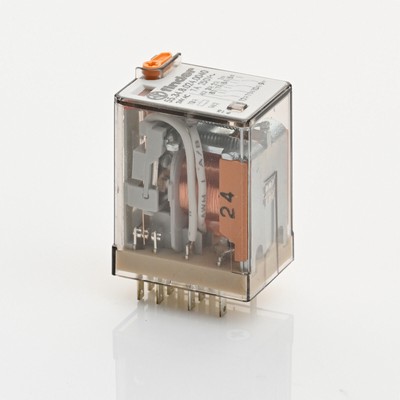 1x Finder 55.34.8.024.0040 24VAC 24V Relais Relay 4x Wechsler 250VAC/7A ...