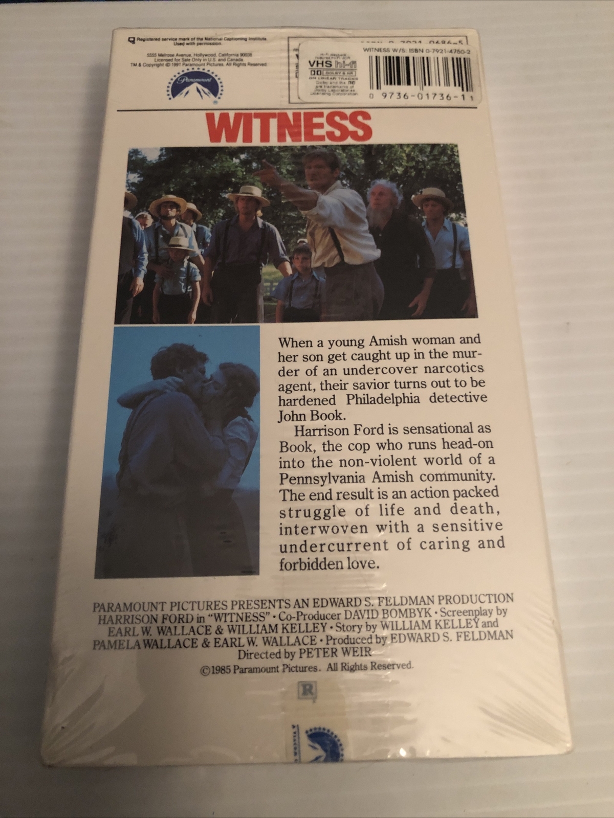 Witness (VHS, 1998) for sale online | eBay