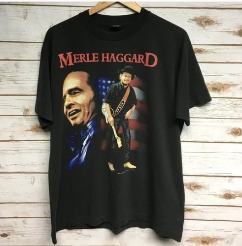 Vintage 1994 Merle Haggard Tshirt Country Music Shirt | eBay