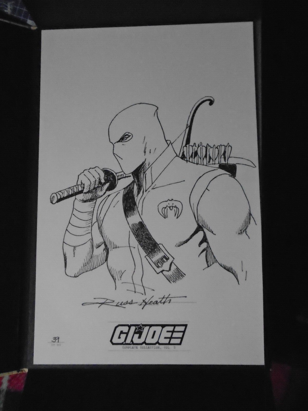 GI G.I. JOE COMPLETE COLLECTION IDW 39/50 BLACK LABEL HEATH ORIGINAL ...
