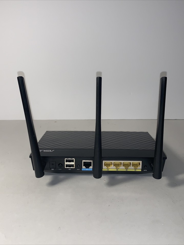 ASUS Dark Knight RT-N66R 450Mbps Gigabit Dual Band Wireless Router ...