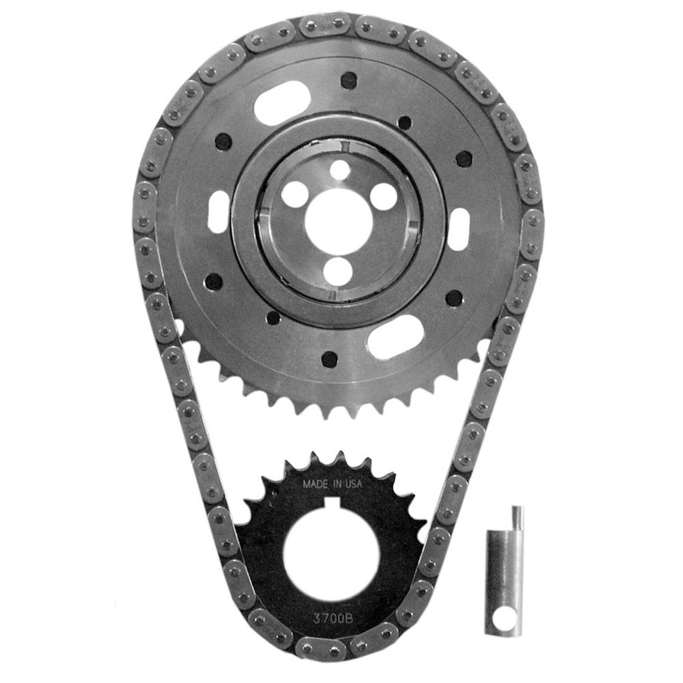 SA Gear Timing Set 78700R; Adjustable, Dbl Roller .250 Billet for SBC ...