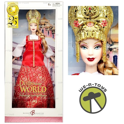 Princess of Imperial Russia Dolls of the World Barbie Doll 2004 Mattel ...
