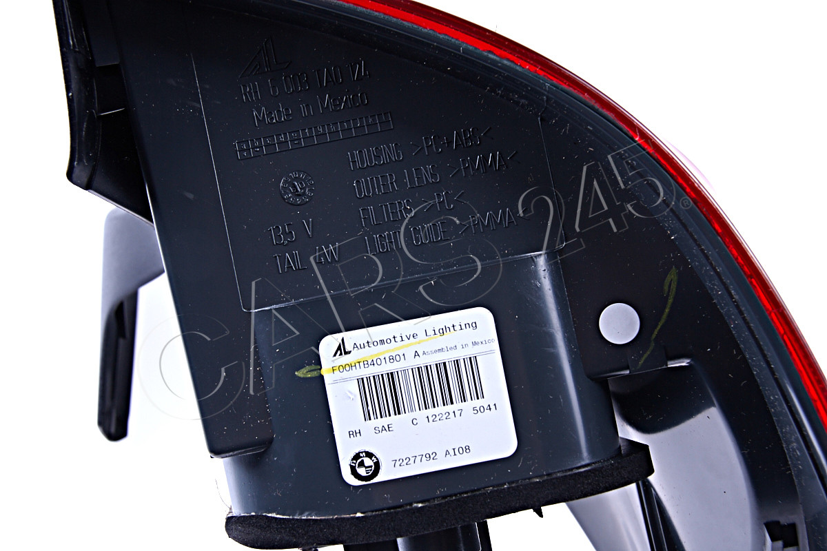 Original BMW X5 2010-2013 E70 LCI USA Heckleuchte Außenteil Rechts ...