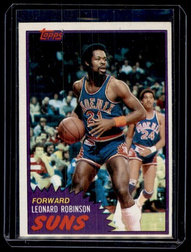 1981-82 TOPPS LEONARD ROBINSON PHOENIX SUNS #35 | eBay