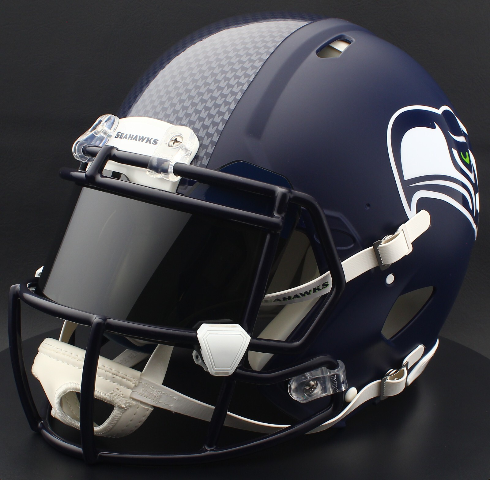SEATTLE SEAHAWKS NFL Gameday REPLICA Football Helmet w/ Eye Shield ...