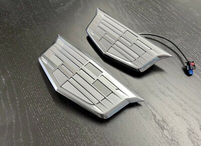 2021-2024 Cadillac Escalade Platinum Emblem Set for 2021, 2022, 2023 ...