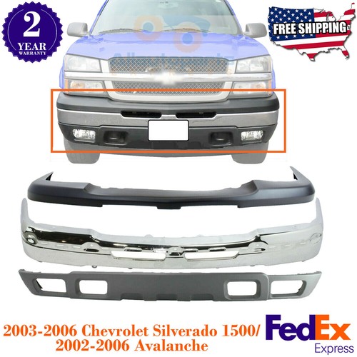 Rear Bumper For Evan Fischer Front Bumper Kit Compatible With 2003-2006 ...