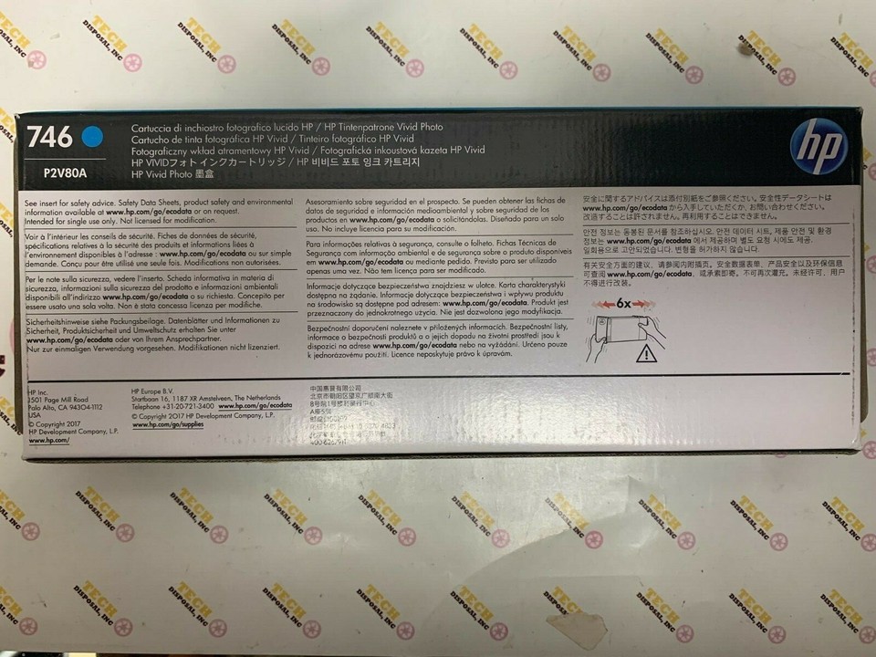 HP: Designjet 746 Cyan | eBay