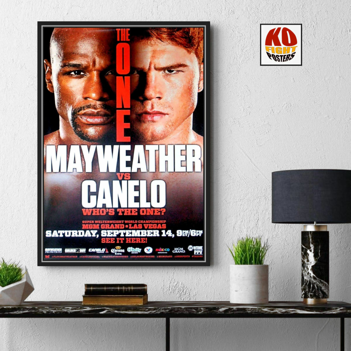 Canelo Alvarez Vs Mayweather Poster