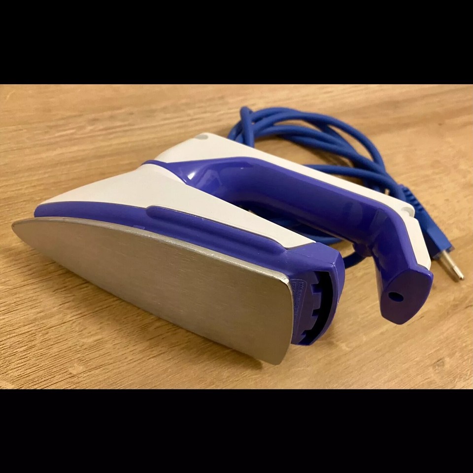 Ferro da stiro + Phon portatile 2 in 1 set vintage con custodia | eBay