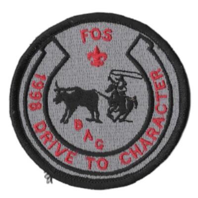 1998 Drive to Character FOS BSA Patch BLACK Bdr. [VA-2717] | eBay