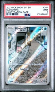 Slowpoke 2023 Scarlet & Violet #204/198 Illustration Rare Price Guide ...