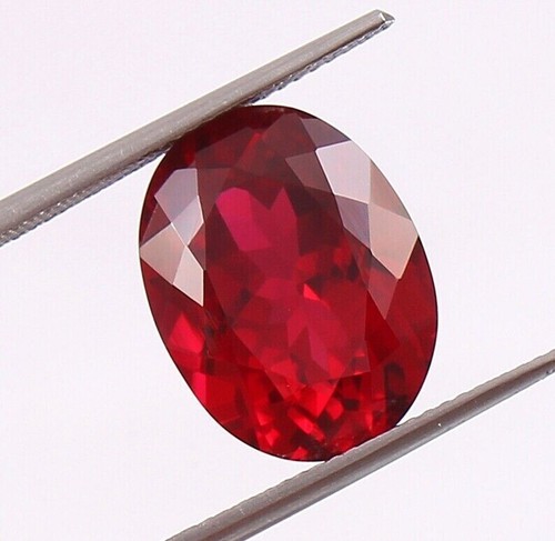 6.10 Cts Natural Mozambique Red Ruby Oval Cut Certified Huge Gemstone B990 | eBay Australia