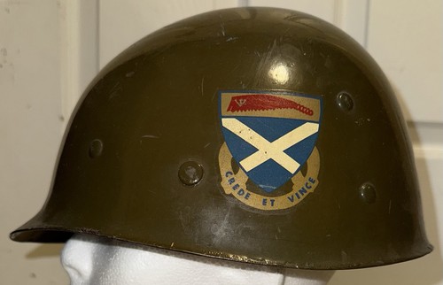 WW2 31st Infantry Division Dixie Division Double Decal Firestone Helmet ...