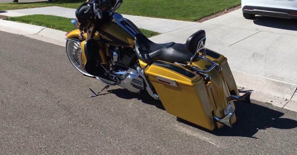 4”, 5” OR 6” STANDARD Complete Bagger Kit for Harley Davidson Touring ...