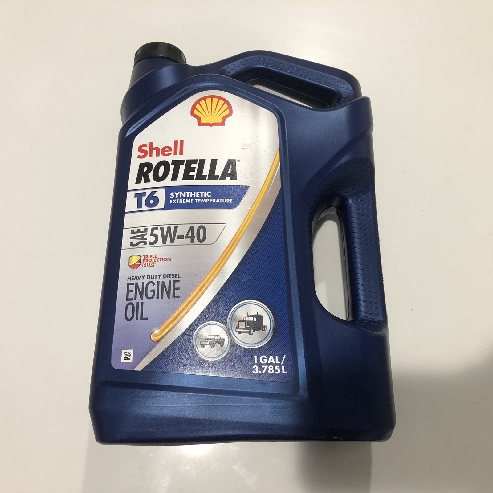 SHELL Rotella T6 - 5W-40 - Full Synthetic Heavy Duty - DIESEL Engine ...