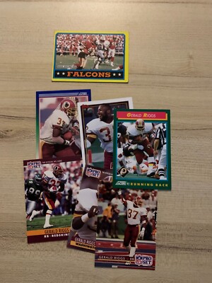16 Gerald Riggs Cards Must Have Lot Washington Redskins (Commanders) | eBay