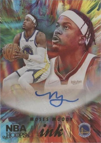 2022-23 Panini NBA Hoops - Hoops Ink #HI-MSM Moses Moody (AU) for sale ...