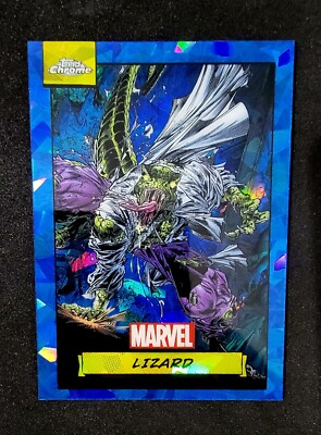 Marvel Sapphire Edition Lizard #128 2024 Topps Chrome | eBay