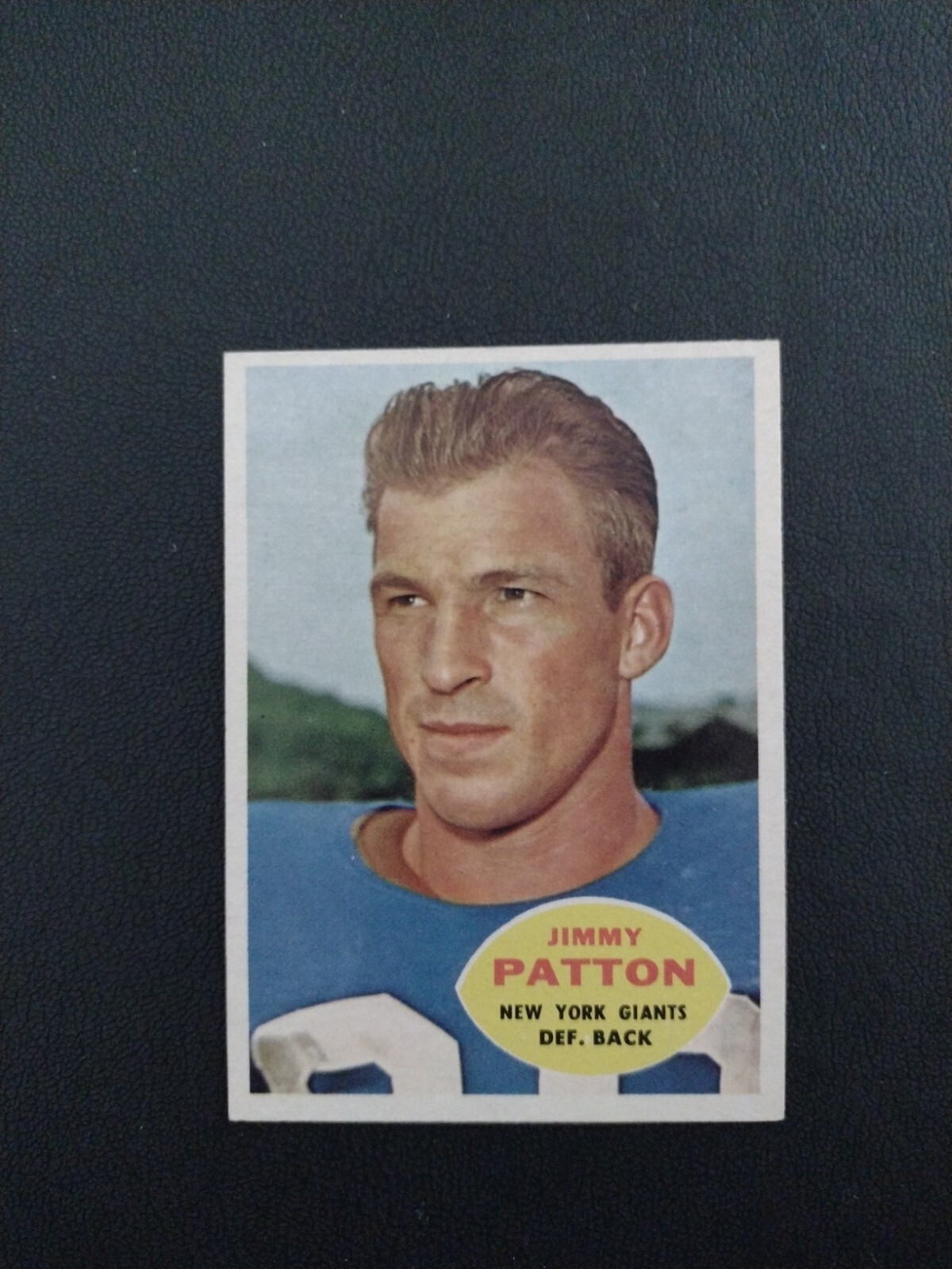 1960 Topps #79 Jimmy Patton NM/MT NEW YORK GIANTS | eBay
