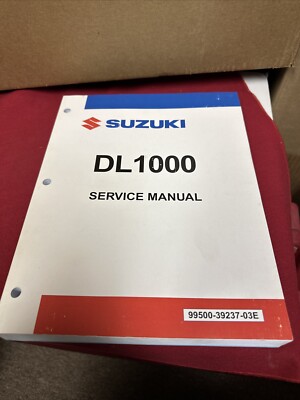 2003-2009 Suzuki DL1000 V-Strom Motorcycle Service Repair Manual 99500 ...