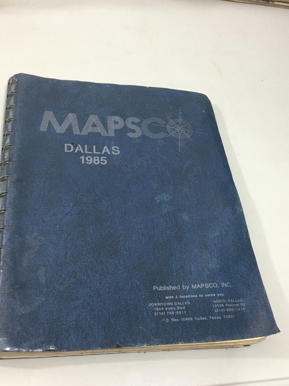 MAPSCO DALLAS 1985 STREET MAP REFERENCE GUIDE | eBay