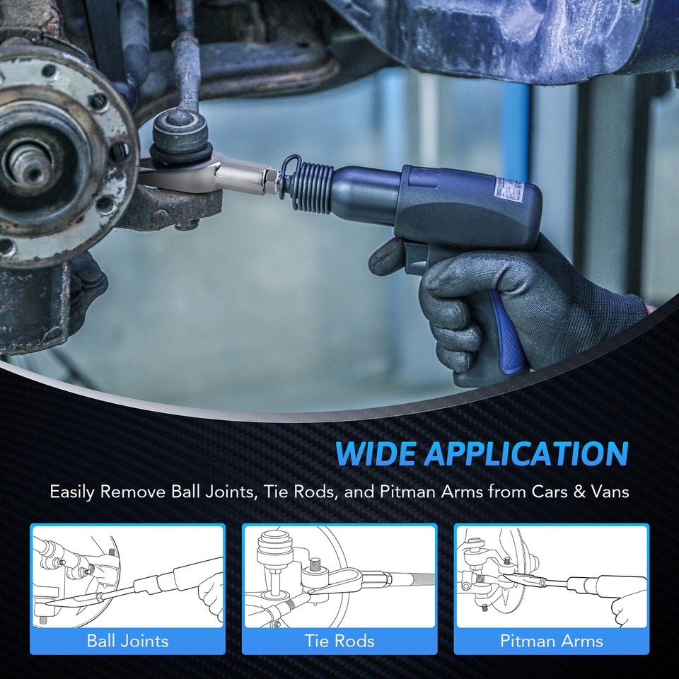 OMT Pickle Fork Tool 5PC Ball Joint Separator Heavy Duty Tie Rod ...