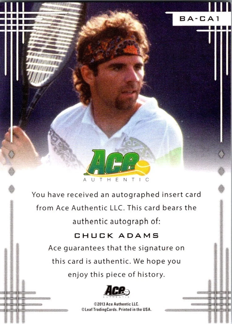 Chuck Adams Super Slam Bear