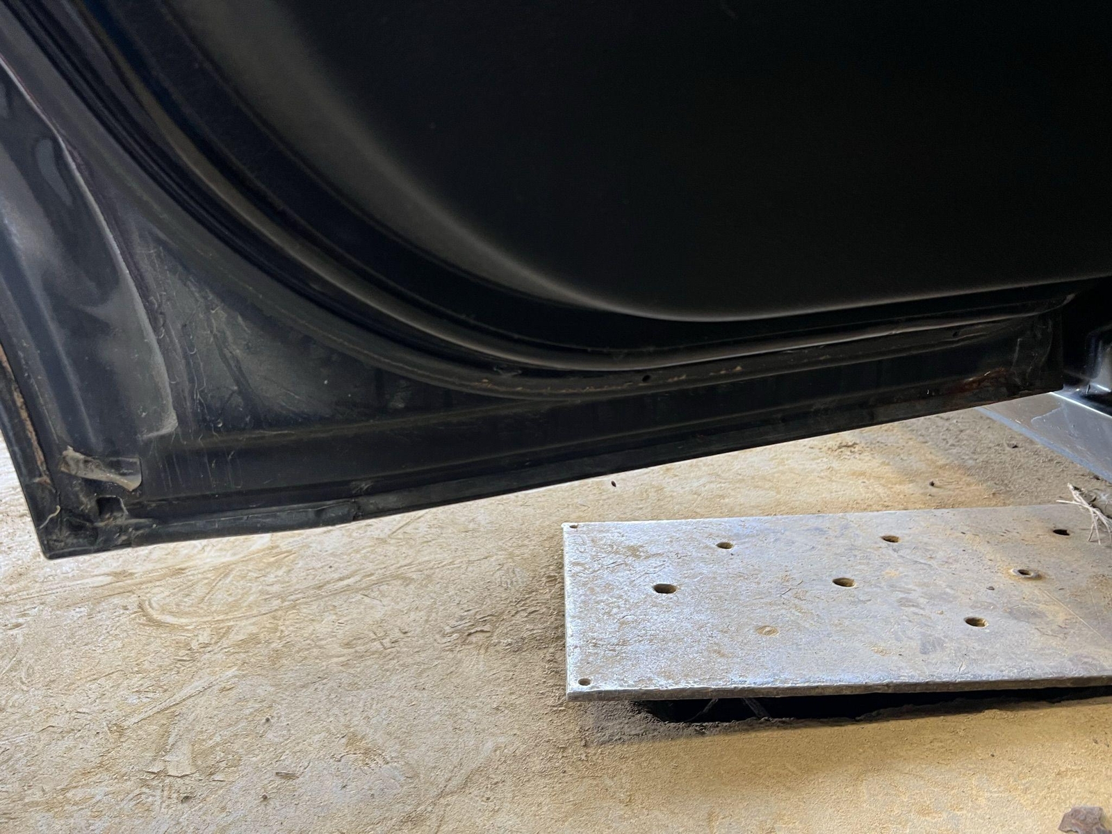 11-14 CHRYSLER 200 SEDAN DRIVER LEFT REAR SIDE POWER DOOR BLACK PAINT ...