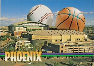 Bank One Ballpark (Chase Field) & Talking Stick Resort Arena in Phoenix ...