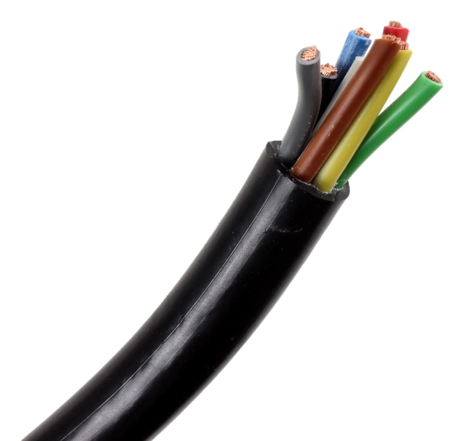 Fahrzeugleitung Anhänger Kabel Litze 8 x 1,5 mm² 8 adrig 8 polig Länge ...