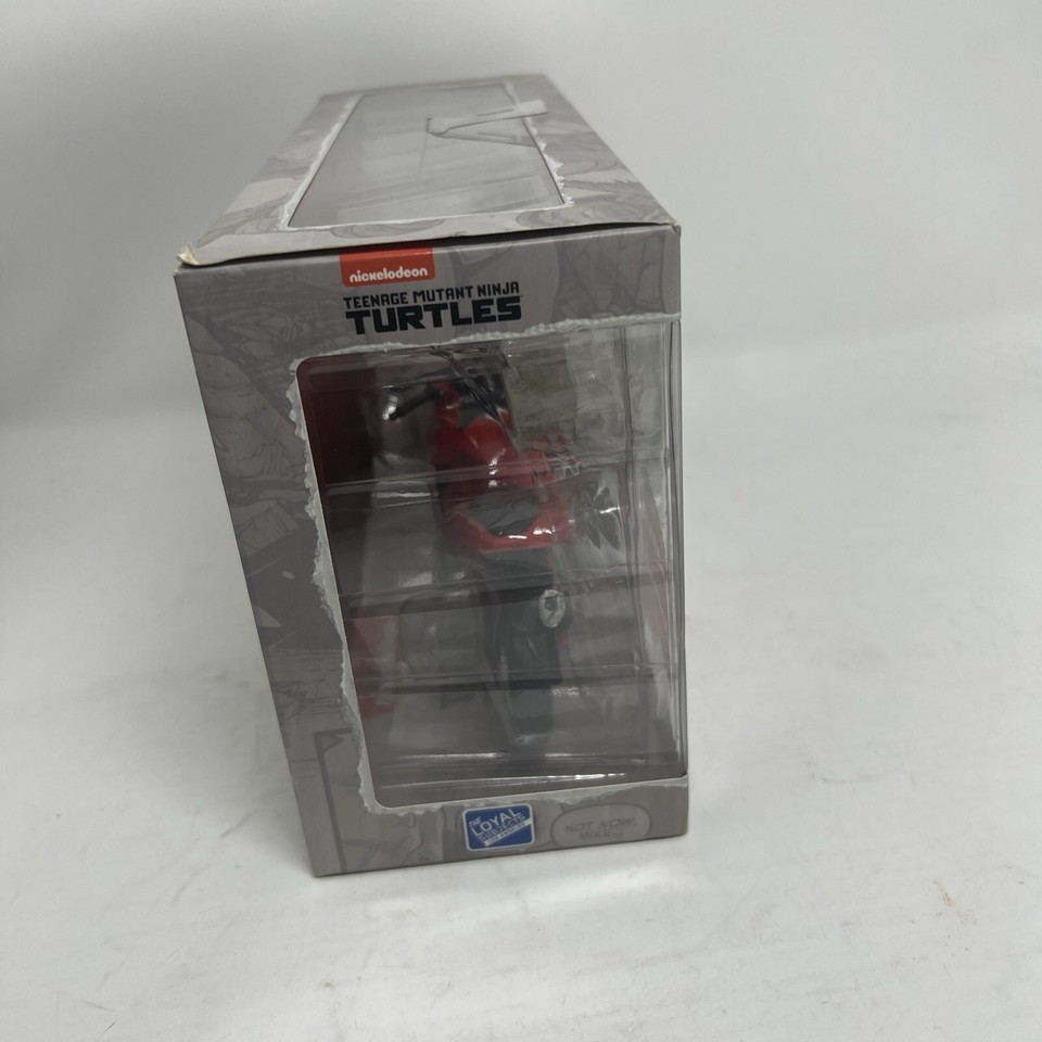 The Loyal Subjects TMNT Raphael with Motorcycle Deluxe Box | eBay