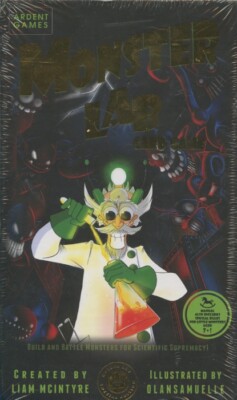 Monster Lab CARD GAME mad scientist patch together monstrous creatures ...