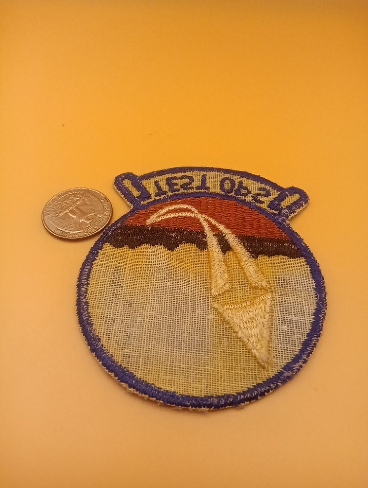 Original EDWARDS AIR FORCE BASE FTS Flight Test Squadron TEST OPS USAF ...