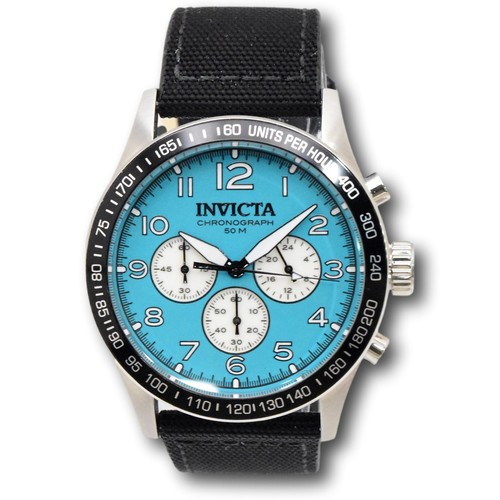 Invicta Night Vision Super Luminous White Dial Men's 44mm Chrono Watch ...