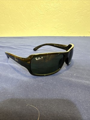 Ray-Ban Polarized RB4075 601 58 61 16 130 3P Men's Sunglasses Black | eBay
