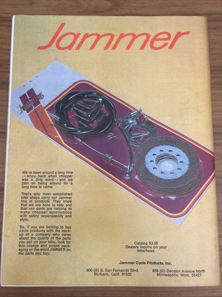 1974 November Easyriders Easy Riders Magazine Number 24 VGC Harley ...