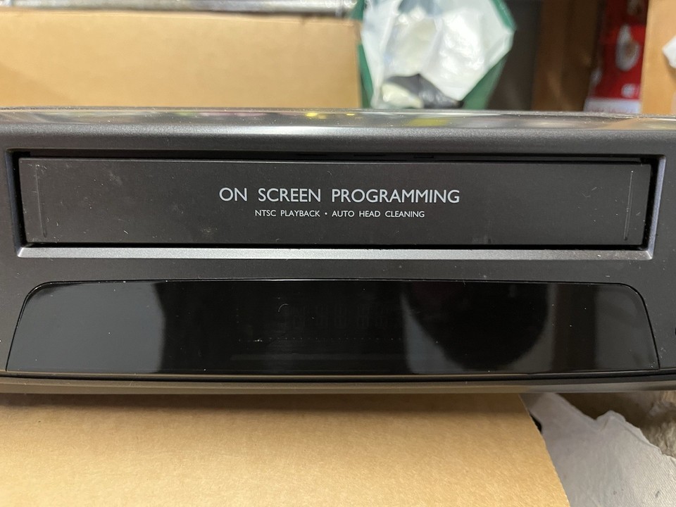 Matsui VX1106 VCR VHS Player and Video Recorder with Scart Lead+other ...
