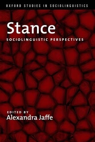 Alexandra Jaffe Stance (Paperback) (UK IMPORT) 9780199860555| eBay