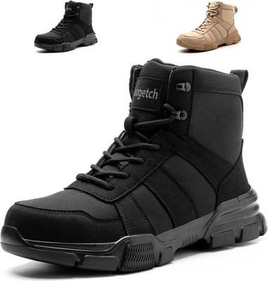 Safety Boots Lightweight Steel Toe Boots Men Women Comfortable Work ...