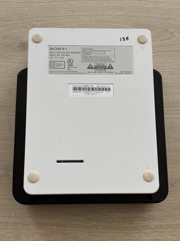 SONY DVDirect VRD-MC5 Multi-Function DVD Recorder- VHS, Camera, USB, SD to DVD | eBay