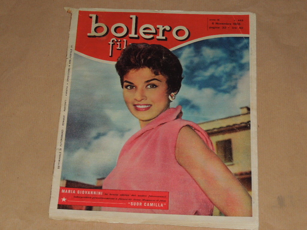 MARIA GIOVANNINI-ELIZABETH TAYLOR-SOPHIA LOREN-AUDREY HEPBURN-ORIA DEL ...