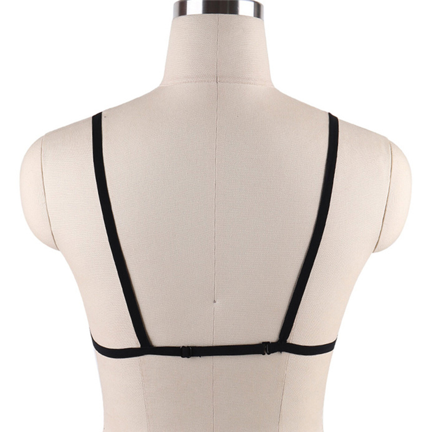 Adjustable Multi-Strap Elastic Body Harness Sexy Lingrie Elastic Cage ...