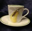 BLOCK SPAL PORTUGAL MARY LOU GOERTZEN PEAR DEMITASSE CUP & SAUCER ...