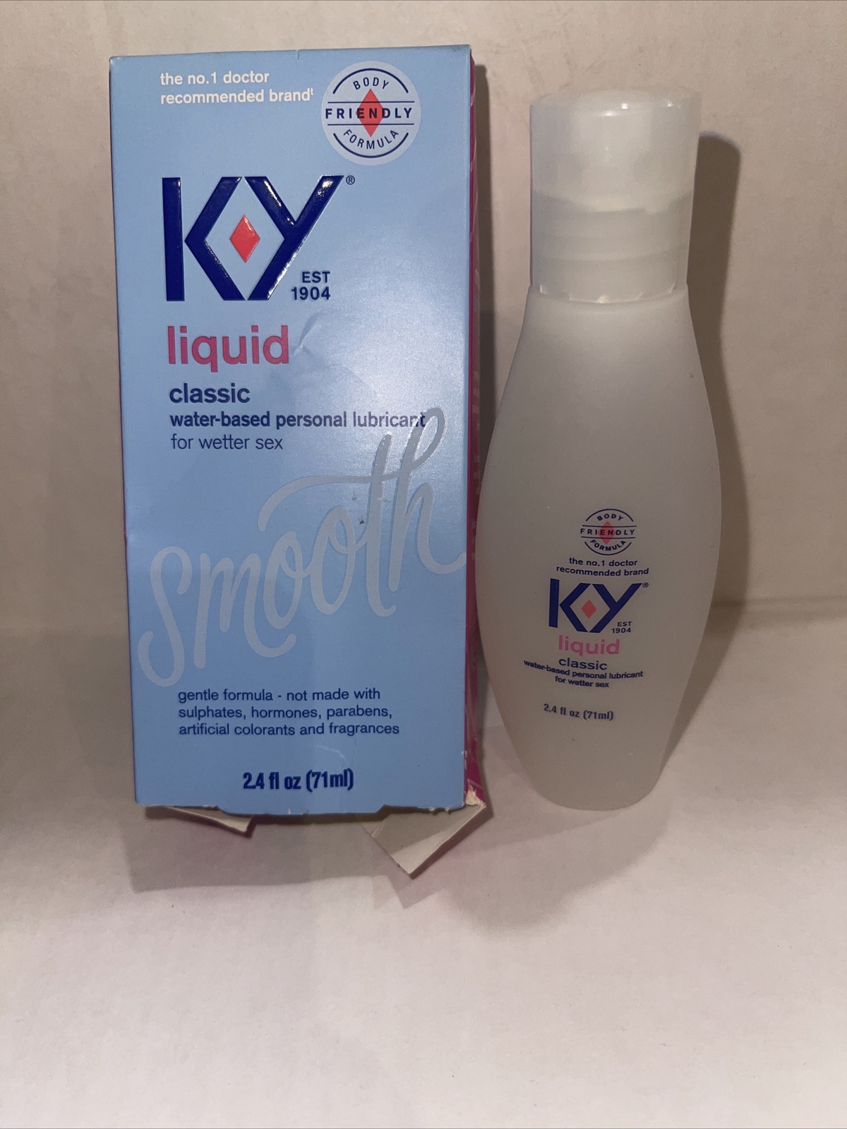 K-Y Natural Feeling Water Based Personal Lubricant 2.5 Oz for sale ...