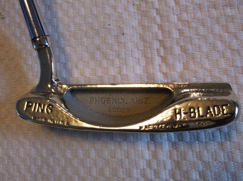 Ping H Blade 35"Putter, Custom Restore, Matte/Polished, New Grip ...