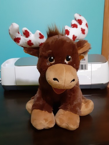 Build-A-Bear Canada Maple Leaf Moose Plush New with Tags Build a Bear ...