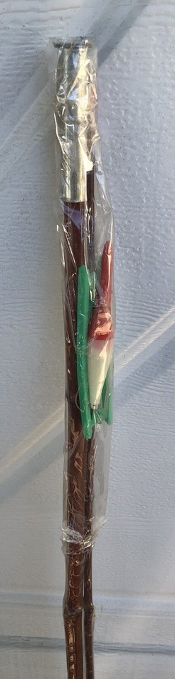 Vintage Bamboo Cane Pole Fishing Rod 2 Piece 8 Foot Ft NEW Wilcor NOS ...